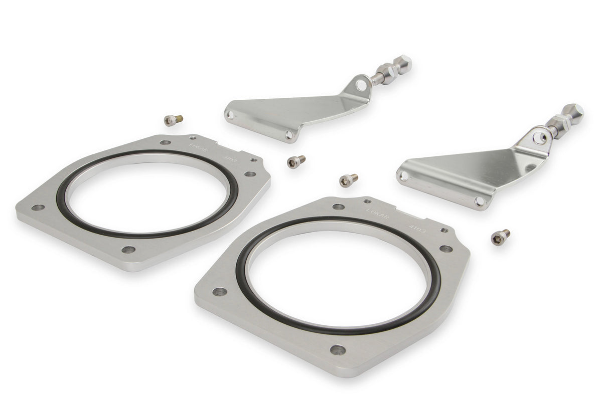 Holley® #860028 GM LSX Dual Plenum Intake Manifold Throttle Linkage Ki ...