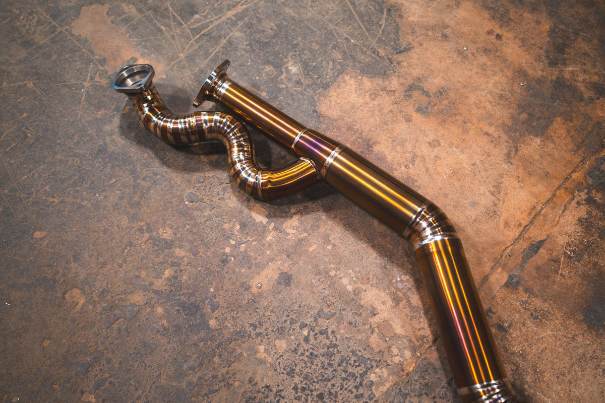 Valvetronic Designs® BMW M3/M4 G80/G82 Catless Mid-Pipe – 10 Second Racing