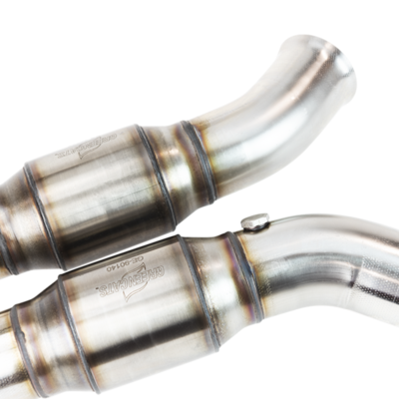 Kooks 06-13 Chevy Corvette C6 ZO6/ZR1 LS9/LS7 GREEN catted X-Pipe (Koo ...