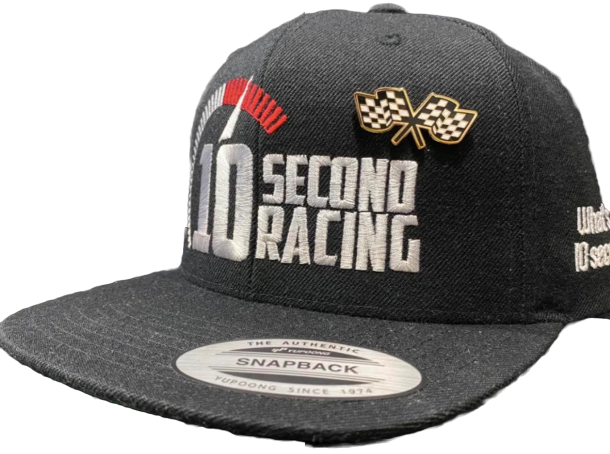 10 Second Racing® Official Race Flags Hat Pin