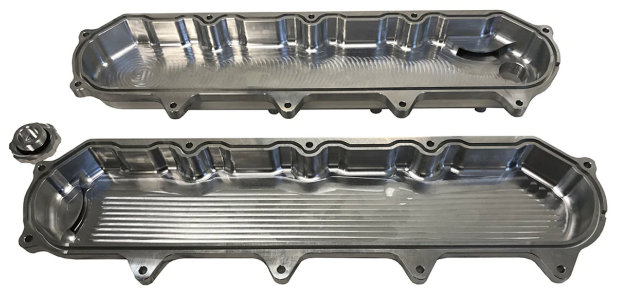 Speed Engineering® GM LT1/LT2/LT4 Billet Valve Cover Set – 10 Second Racing