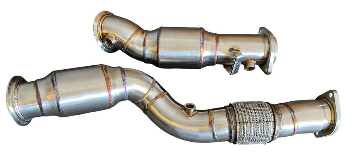 Mastery of Art & Design BMW M2C/M3/M4 S58B30 Downpipes – 10 Second Racing