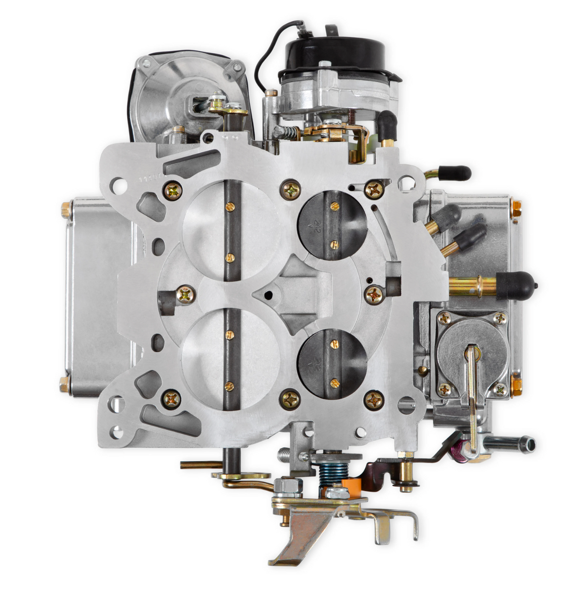 Holley® #0-80555S Aluminum Spread-Bore 4-Barrell Carburetor (650 CFM-4 ...