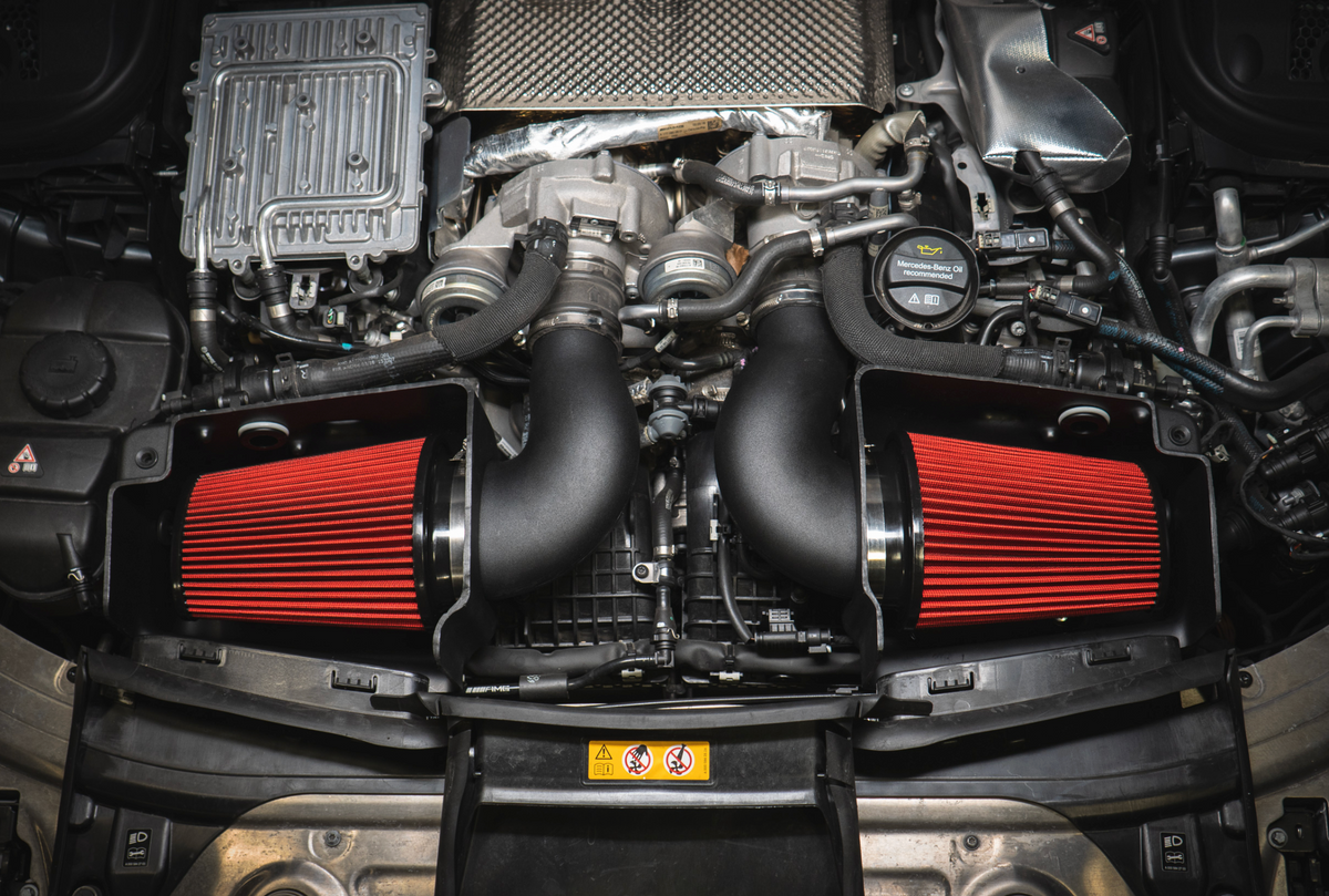 CTS Turbo Mercedes AMG E63/G63/GLE63 M177 Cold Air Intake System with ...