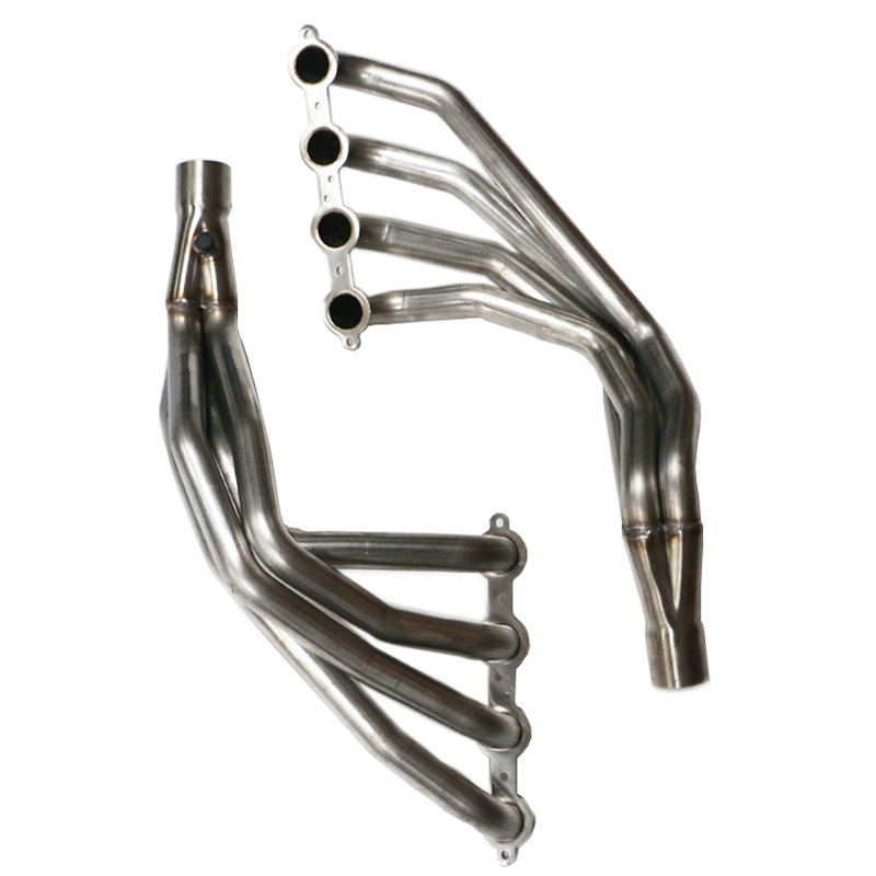 Texas Speed® Corvette C6 1-7/8" Long Tube Headers 3" Catless X-Pipe ...
